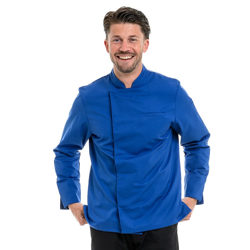 Royal Blue Chef Jacket for Men | Manelli – MANELLI